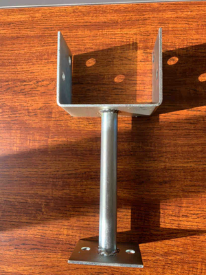 Post Brackets 4*4 Concrete Post Holder Post Saddle - Buy U Type Post ...
