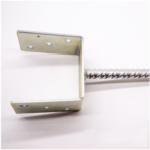 U-shaped Post Anchor with Concrete Anchor - Buy Post Anchor with ...