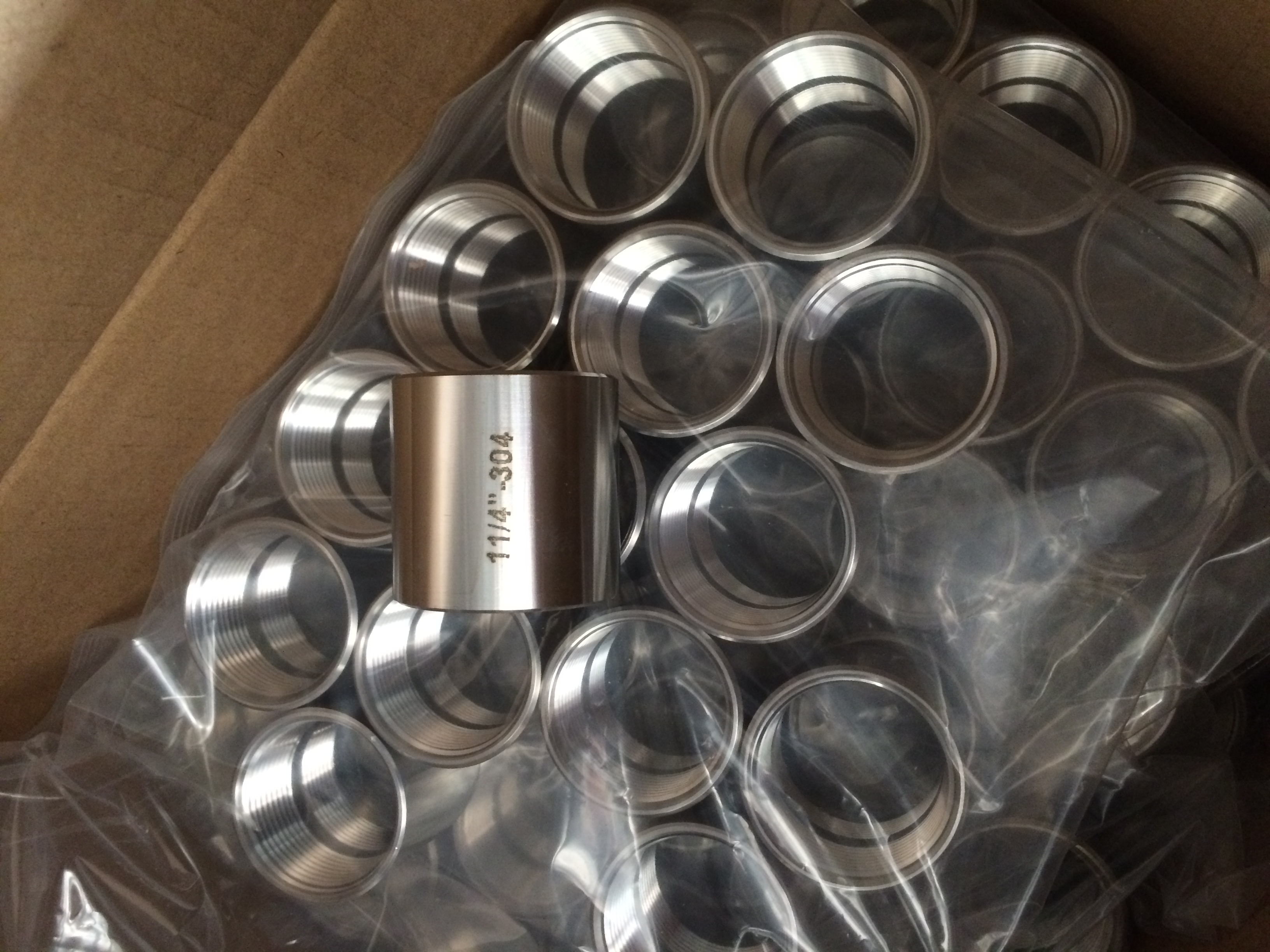 150lb Stainless Steel Screwed Union M/F with ISO4144 & En10241 Type ...