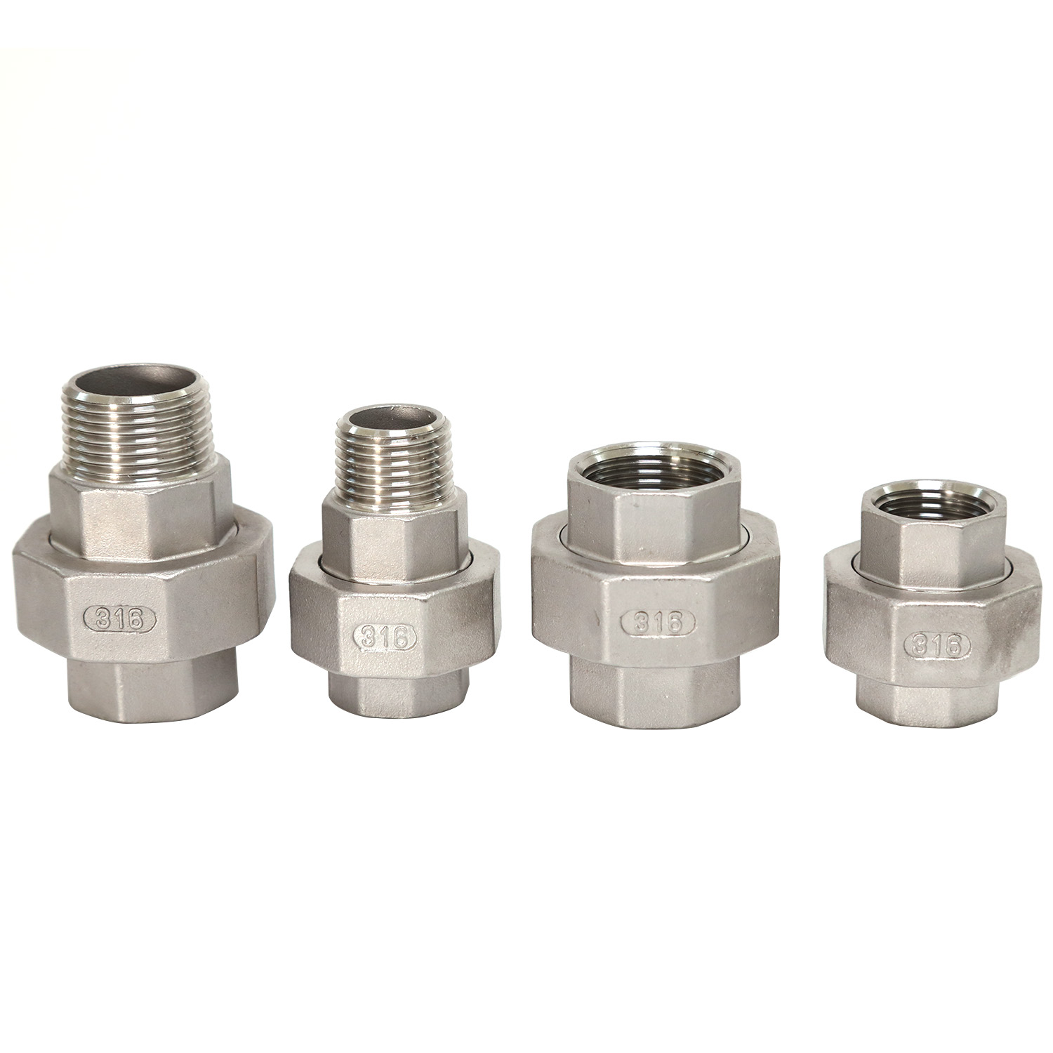 Stainless Steel Fittings Union M/F - Buy Fittings Union M/F, Union M/F ...